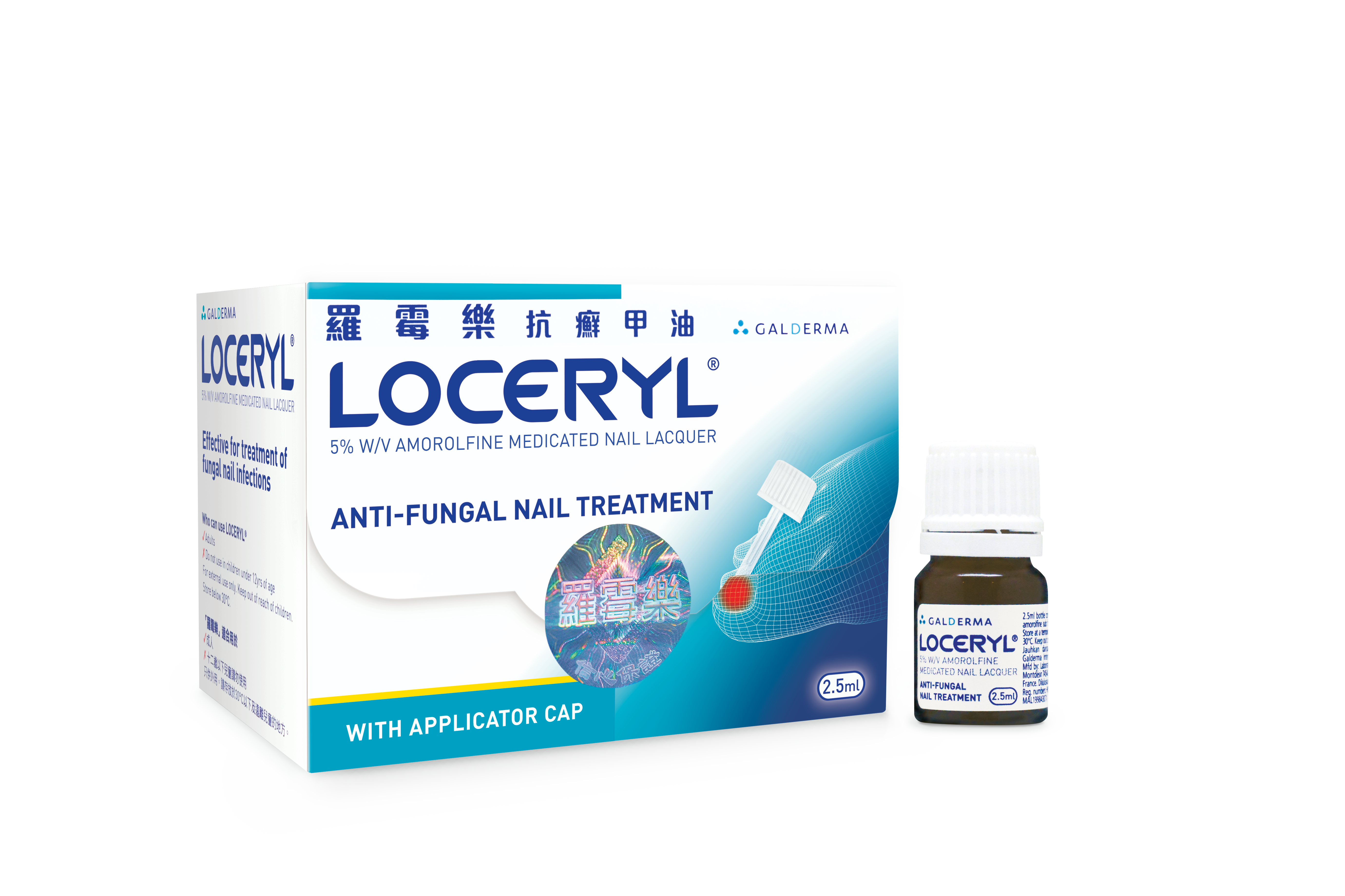 Loceryl Nail Lacquer (For Fungal Nail Infections) 2.5ml [Self Pick-up ...